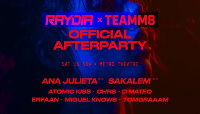 Raydia x Teamm8 Official Afterparty 2026 | Best-tickets.com.au
