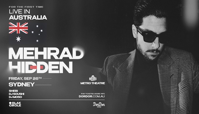 Mehrad Hidden 2025 | Best-tickets.com.au